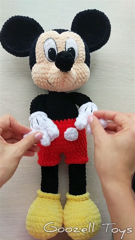 Free Crochet Mickey Mouse Pattern Amigurumi Disney Etsy Gratis Minnie