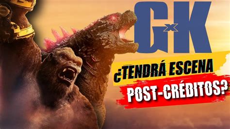 Godzilla x Kong The New Empire TENDRÁ ESCENA POST CRÉDITOS YouTube