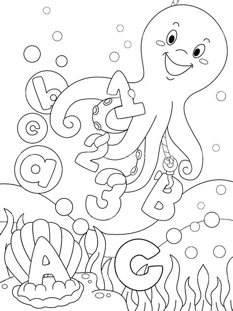 Printable Ocean Scene Coloring Pages Printable Word Searches