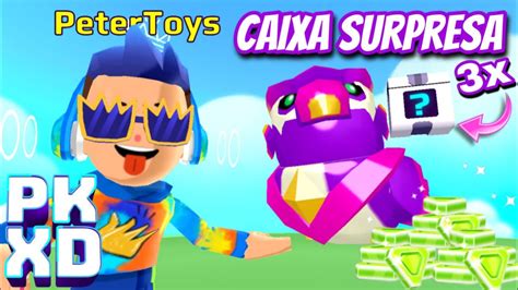 PK XD COMO PEGAR A 3ª CAIXA SURPRESA GEMAS GRÁTIS NA ATUALIZAÇÃO DA