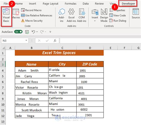How To Trim Spaces In Excel 8 Methods ExcelDemy