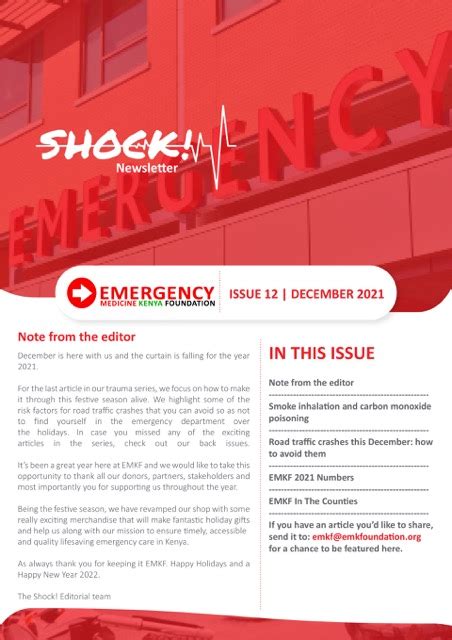 Smoke Inhalation Emergency Medicine Kenya Foundation