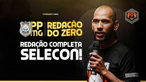 Concurso Polícia Penal MG Redação Completa Selecon Monster Concursos