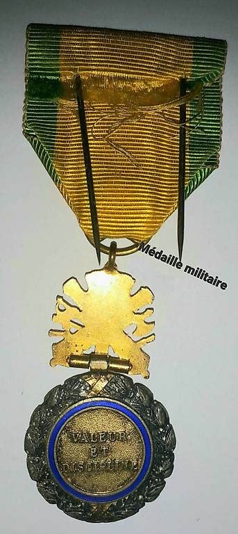 Médaille Militaire Française modèle 3ème République 1870 Canton Valais