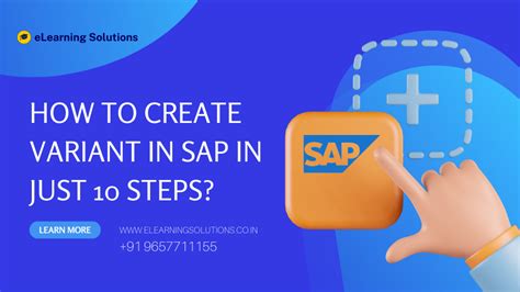 How To Create Variant In SAP ELearning Solutions