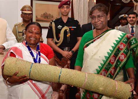 President Of India On Twitter President Droupadi Murmu Interacted