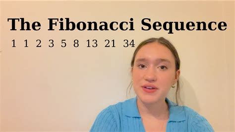 the fibonacci sequence science ambassador scholarship youtube