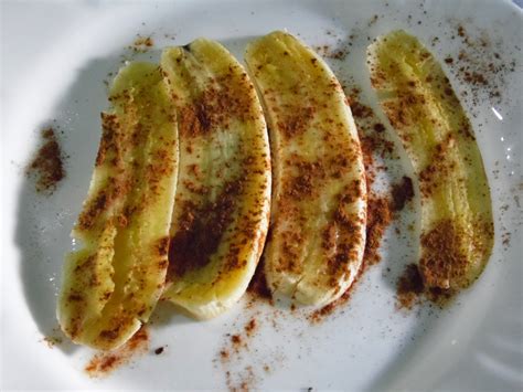 Blog Patty Freitas Banana Assada Canela No Microondas