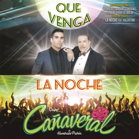 Car Tula Frontal De Grupo Ca Averal Que Venga La Noche Portada