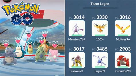 Mi Mejor Team De Legendarios El Mejor Combate De Gimnasio Pok Mon Go
