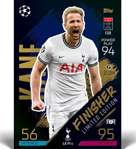 Topps Champions League Match Attax 2022 23 Mega Tin FINISHERS