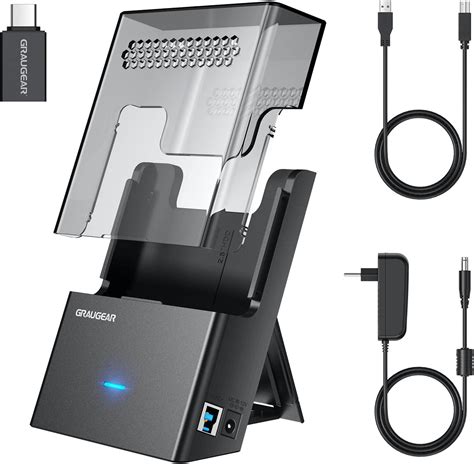 GRAUGEAR Sabit disk yerleştirme istasyonu 3 5 inç 2 5 inç SATA HDD