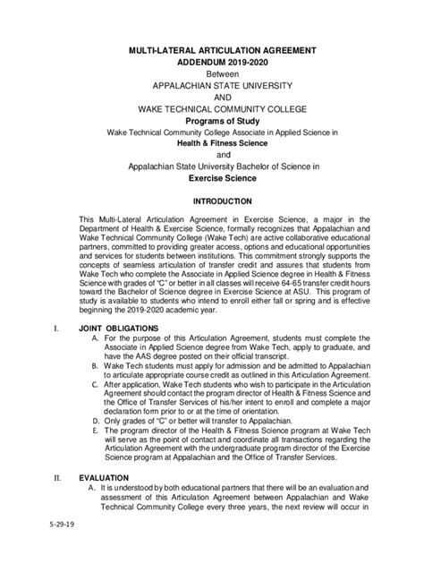 Fillable Online Transfer Appstate Transfer Appstate Eduarticulation