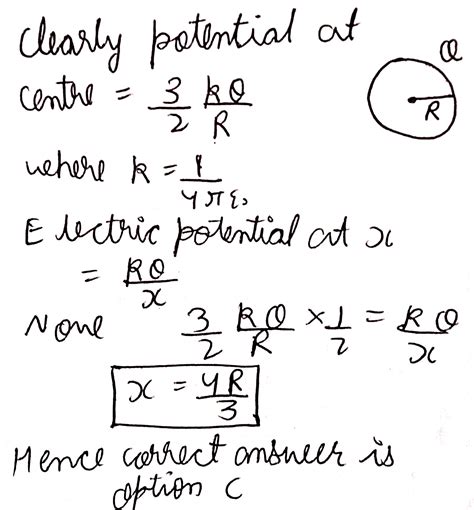 Consider A Sphere Of Radius R Having Charge Q Uniformly Distributed