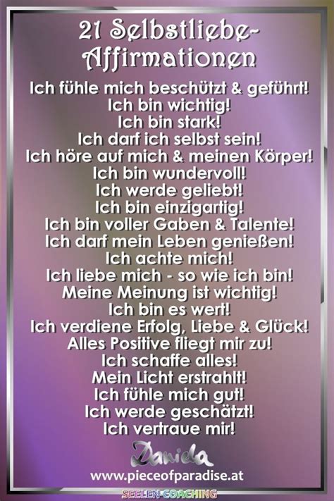 Pin Von Anja Auf Affirmation Affirmationen Selbstliebe Affirmationen