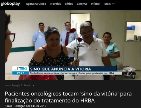 Jornal Tapajós 2ª Edição Pacientes oncológicos tocam sino da