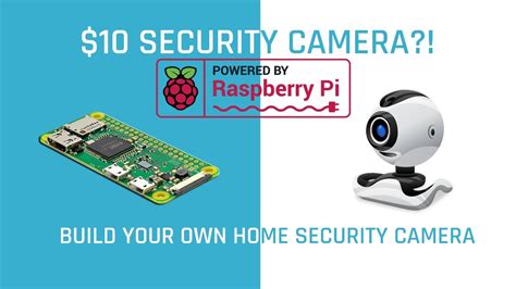 DIY Cheap Home Security Camera Powered By Raspberry Pi YouTube