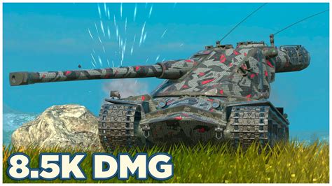 Kranvagn K Dmg Kills Wot Blitz Youtube