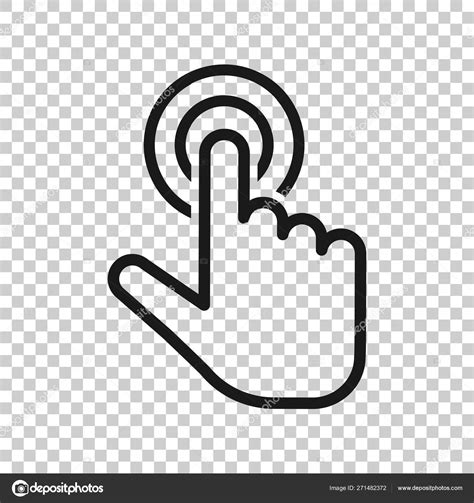 Hand Pointer Icon Transparent