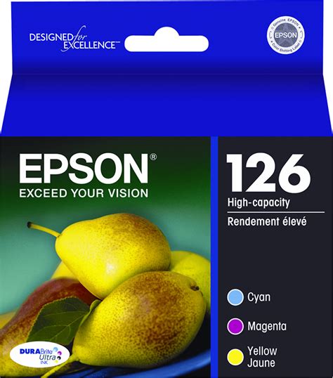 Best Buy Epson 126 Multi Pack XL High Yield Ink Cartridge Cyan Magenta
