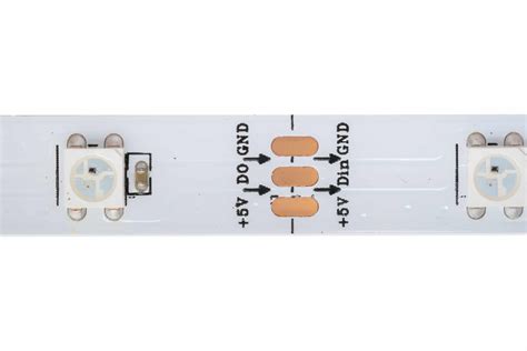 Addressable RGB LED Strip Ws2812 30LED M 5V IP20