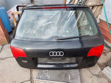 Klapa Audi A4 b7 2007 AUDI A4 B6 KLAPA BAGAŻNIKA TYŁ TYLNA SEDAN LX7Z