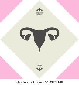 Human Organs Female Uterus Icon Stock Vector Royalty Free 1450828148