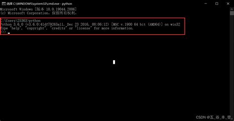 windows系统python 3 6安装教程（保姆级教程） python3 6 csdn博客