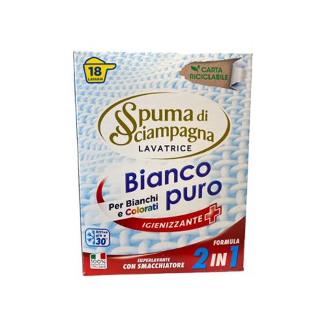Spuma Di Sciampagna Bianco Puro Proszek Do Prania Bianco Puro Kg