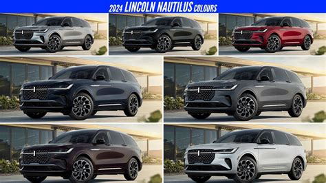 2025 Lincoln Nautilus Exterior Colors Options Josey Shirley
