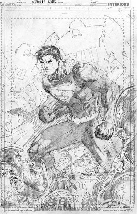 The Ratscape Files Pencil Art For Dc Comics By Jim Lee