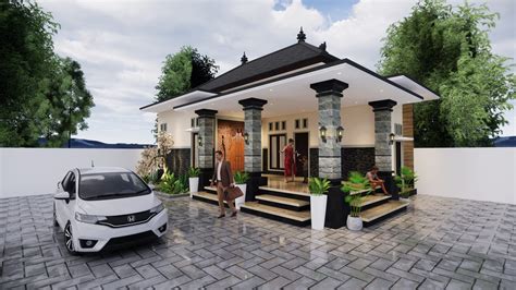 Desain Rumah Minimalis Bali Modern CV Grahadi Karya Mandiri