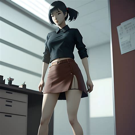 Korean Women In The Office Miniskirt Fit Legs Sinister Art By Gr Arthubai