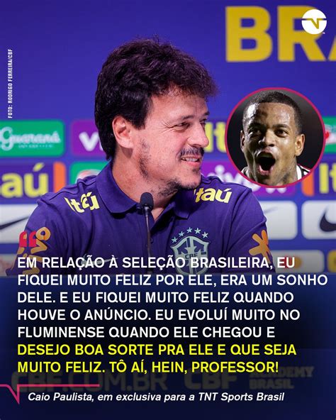 TNT Sports BR on Twitter ALÔ DINIZ O CAIO PAULISTA MANDOU BOA SORTE