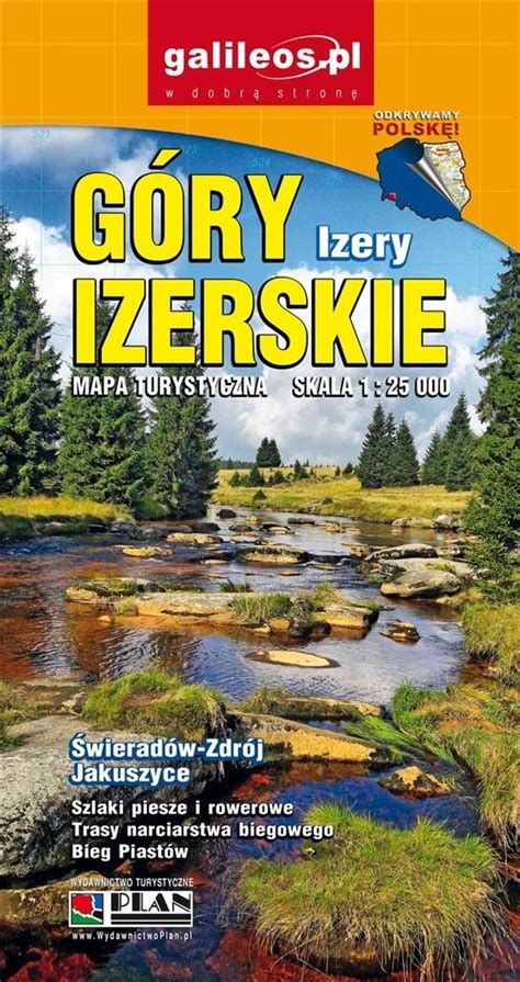 Mapa turystyczna Góry Izerskie 1 25 000 książka TaniaKsiazka pl