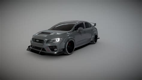 Subaru Impreza Wrx Sti Wide D Model By Swiz Swiz Prod