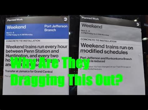Lirr Screws Us Yet Again Reduced Service On The Main Line With The Nyc
