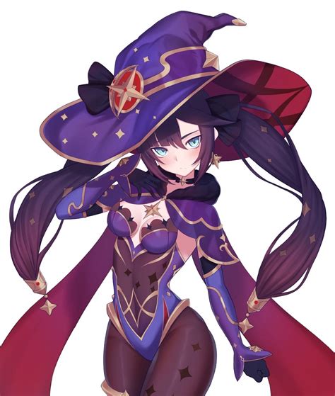 Mona Genshin Impact Drawn By L4st Resort Danbooru