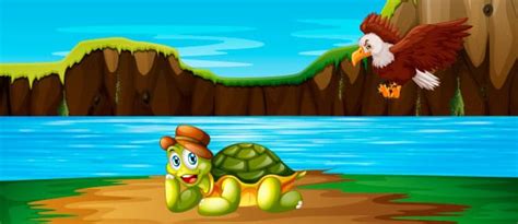 De fábulas cuentos y ciencia El águila la corneja y la tortuga
