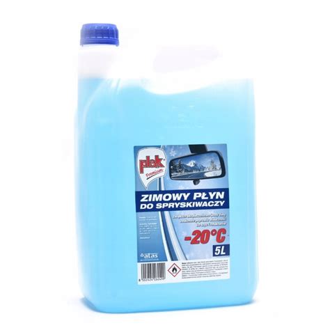 ZIMOWY PŁYN DO SPRYSKIWACZY PLAK PREMIUM 20C 5L Atas Motoryzacja EMPIK