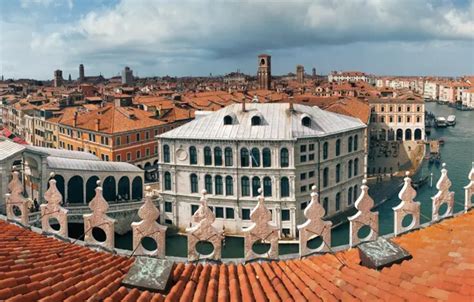 Wallpaper Roof Building Home Italy Panorama Venice Channel Italy