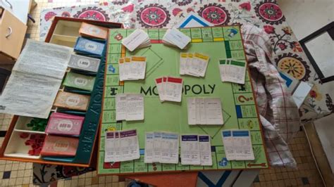 JEU DE SOCIÉTÉ MONOPOLY MIRO HAVANE classique vintage 1960 EUR 18 00