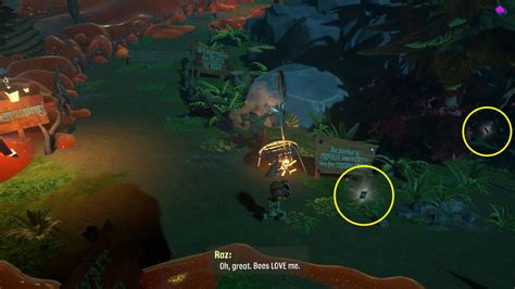 PSI Challenge Cards Green Needle Gulch Psychonauts 2 Walkthrough