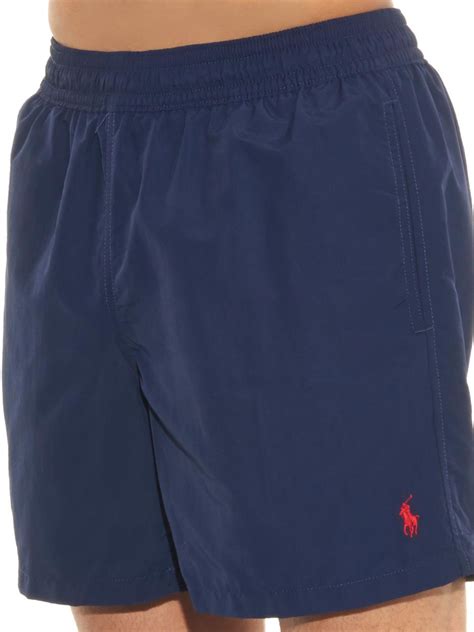 Polo Ralph Lauren Hawaiian Fit 5 Swim Shorts In Blue For Men Lyst