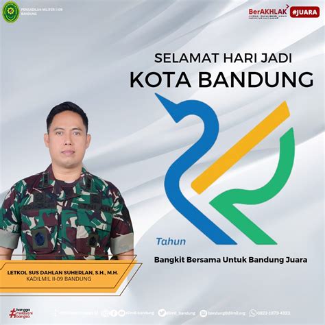 SELAMAT HARI JADI KOTA BANDUNG KE 212