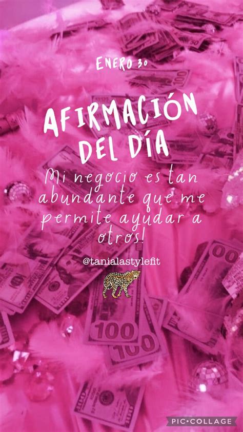 Afirmaciones Positivas Diarias ABUNDANCIA Afirmaciones Positivas