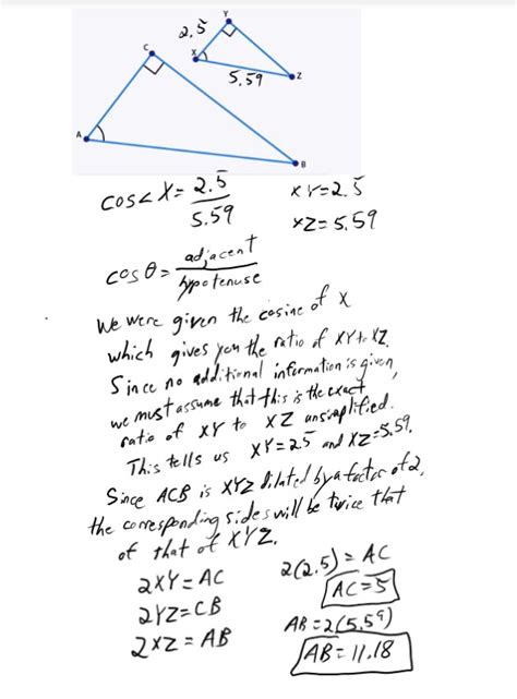 [solved] triangle xyz was dilated by a scale factor of 2 to create triangle course hero
