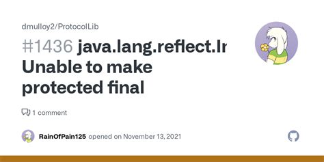 Java Lang Reflect Inaccessibleobjectexception Unable To Make Protected