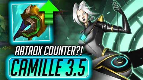 WILD RIFT CAMILLE VS AATROX HOW GOOD IS CAMILLE WITH THE BUFFED