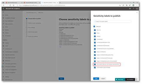 azure information protection in microsoft 365 protezione e prevenzione contro la perdita di